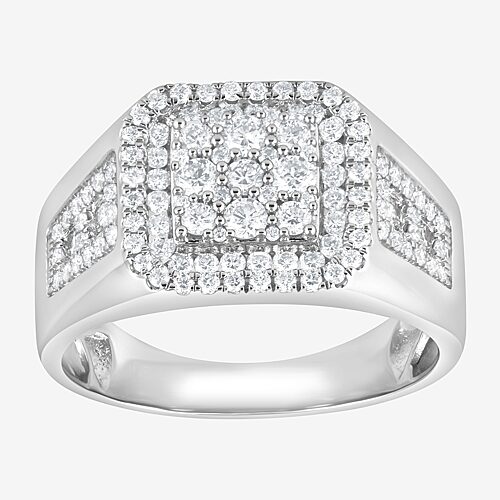 Click here for (F / Si2) Mens 1 CT. T.W. Lab Grown White Diamond... prices