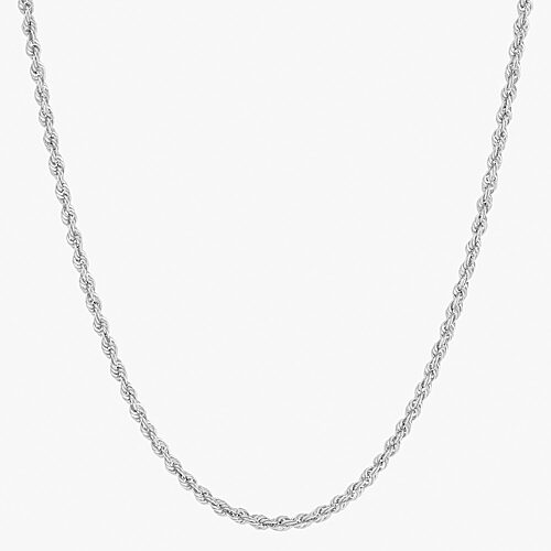 Click here for Womens 10K Gold 22 Inch Rope Chain Necklace  One S... prices