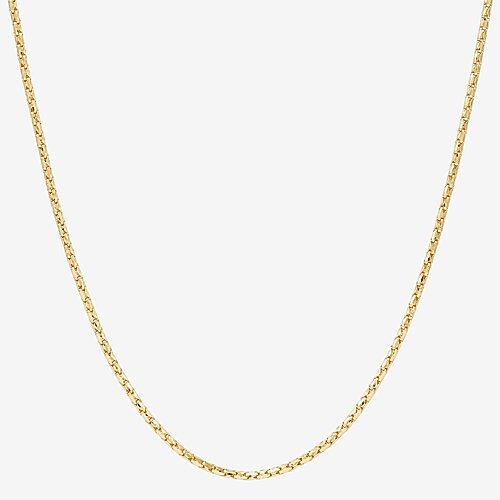 Click here for Womens 14K Gold 18 Inch Chain Necklace  One Size... prices