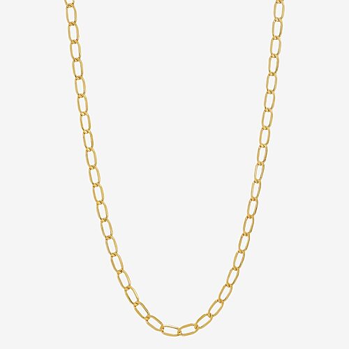 Click here for Unisex Adult 14K Gold 22 Inch Curb Chain Necklace... prices