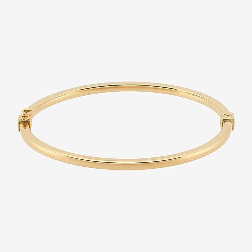 Click here for Womens 14K Gold Bangle Bracelet  One Size  Yellow prices