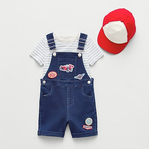 Click here for Little Lad Baby Boys 3-pc. Shortall Set  6-9 Month... prices
