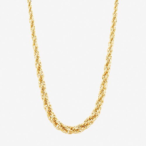 Click here for Womens 14K Gold 18 Inch Chain Necklace  One Size... prices
