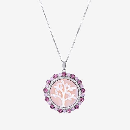 Click here for Womens Multi Color Crystal Sterling Silver Round 1... prices