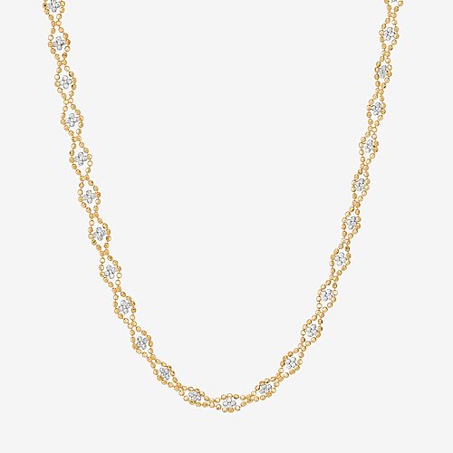 Click here for Limited Quantities! Womens 10K Two Tone Gold 18 In... prices