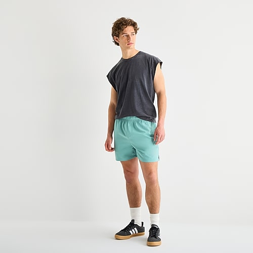 Click here for Arizona Mens 5 Active Jogger Short  Medium  Green prices
