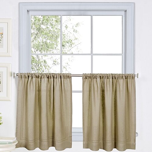 Click here for Threadmade Cameron Kitchen Curtains - Linen prices