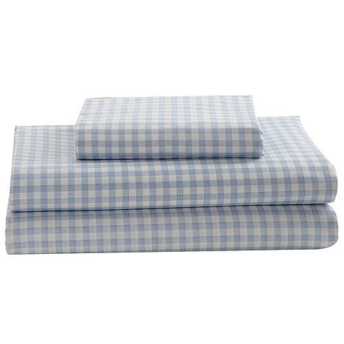 Click here for Laurel & Mayfair 250tc Gingham Print Sheet Set  On... prices