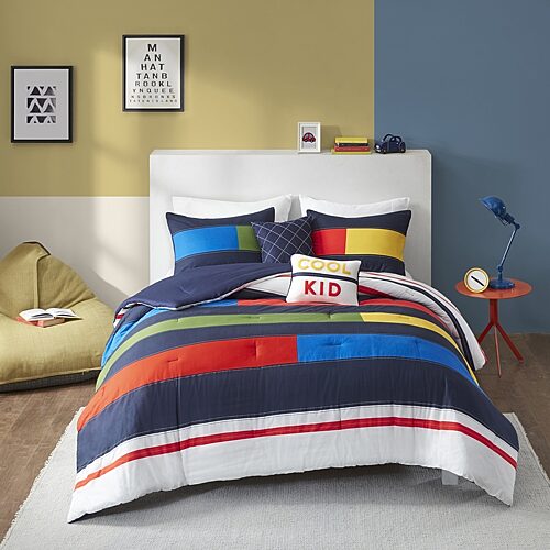 Click here for Intelligent Design Morris Stripe 4-Pc. Comforter S... prices