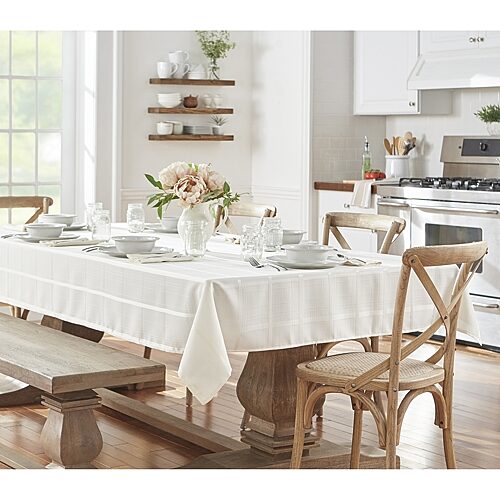 Elrene Elegance Plaid Table Linen