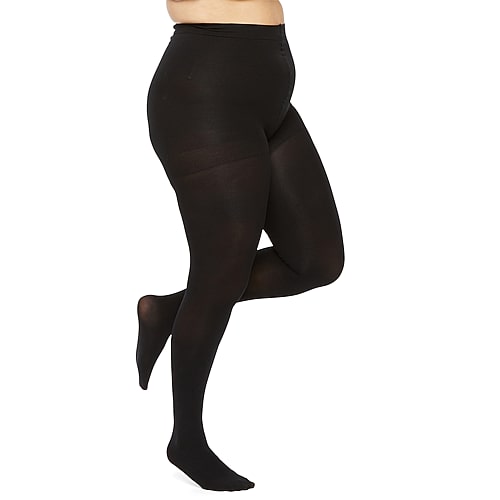Click here for Mixit Womens Super Opaque Plus Tights  1x  Black prices