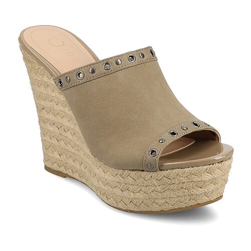 Click here for Journee Collection Womens Yari Wedge Sandals  10 M... prices