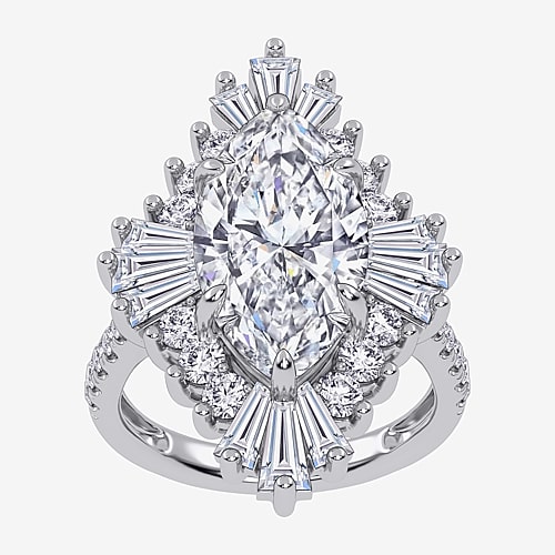 Click here for (G-H / Vs2-Si1) Womens 6 3/4 Ct. T.W. Lab Grown Wh... prices