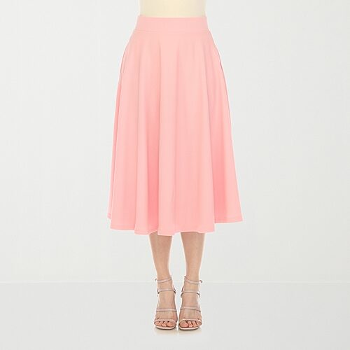 Click here for Womens White Mark Flared Midi Skirt with Pockets prices