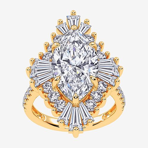 Click here for (G-H / Vs2-Si1) Womens 6 3/4 Ct. T.W. Lab Grown Wh... prices