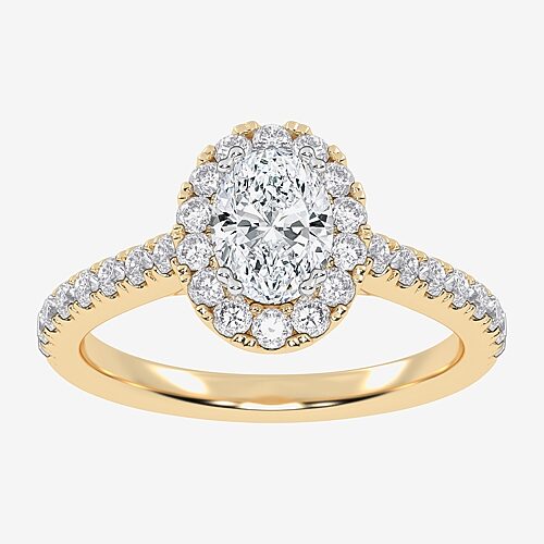 Click here for (F / Si2) Womens 1 CT. T.W. Lab Grown White Diamon... prices