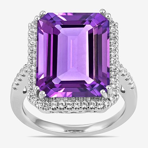 Click here for Womens Gemstone Sterling Silver Cocktail Ring  9... prices