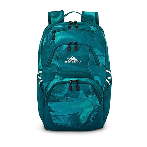 Click here for High Sierra(R) Swoop Signature Backpack - Teal Mar... prices