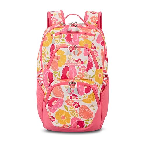 Click here for High Sierra Swoop Sg Backpack - Surf Floral  Pink prices