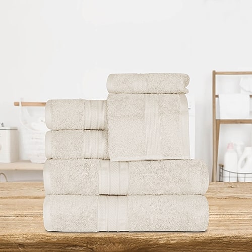 Click here for SUPERIOR Atlas Premium Cotton 6-pc. Quick Dry Bath... prices