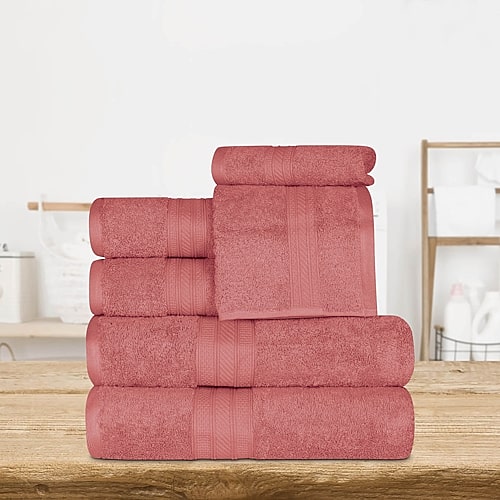 Click here for SUPERIOR Atlas Premium Cotton 6-pc. Quick Dry Bath... prices