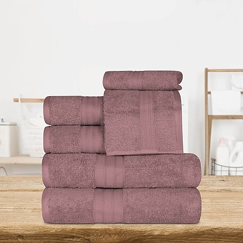 Click here for SUPERIOR Atlas Premium Cotton 6-pc. Quick Dry Bath... prices