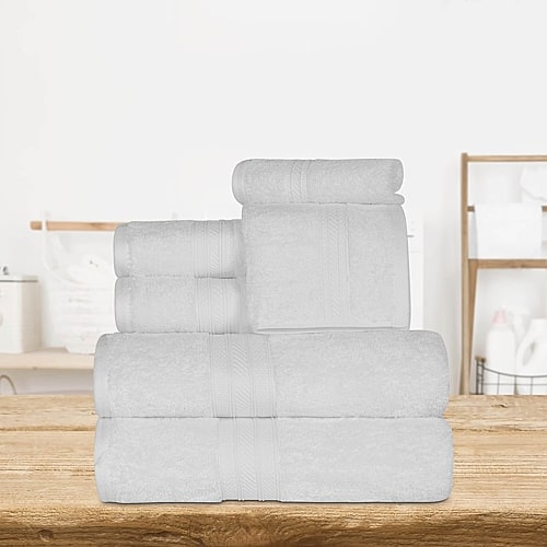 Click here for SUPERIOR Atlas Premium Cotton 6-pc. Quick Dry Bath... prices
