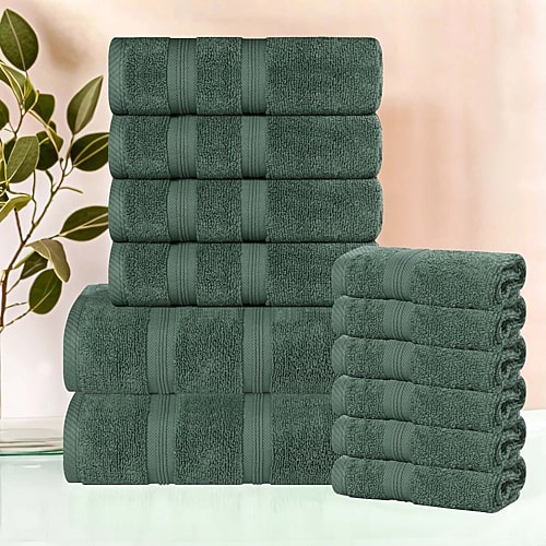 Click here for SUPERIOR Smart Dry Cotton 12-pc. Quick Dry Bath To... prices