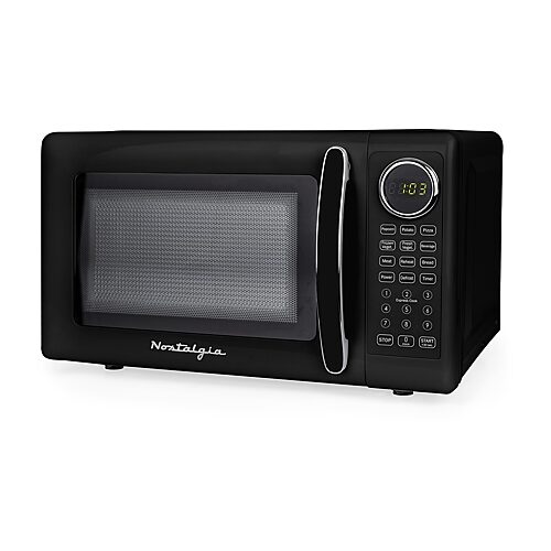 Click here for Nostalgia Retro 0.7 Cubic Foot 700-Watt Microwave... prices