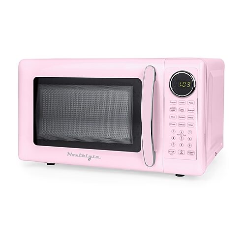Click here for Nostalgia Retro 0.7 Cubic Foot 700-Watt Microwave... prices