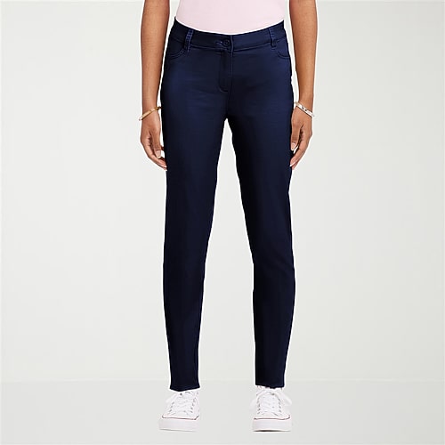 Click here for IZOD Womens Juniors Skinny Flat Front Pant  10  Bl... prices