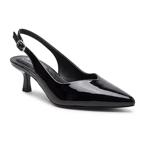 Click here for Pop Savien Womens Pointed Closed Toe Kitten Heel P... prices