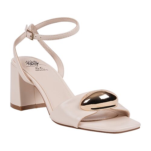 Click here for GC Shoes Womens Skyla Hardware Ankle Strap Heeled... prices