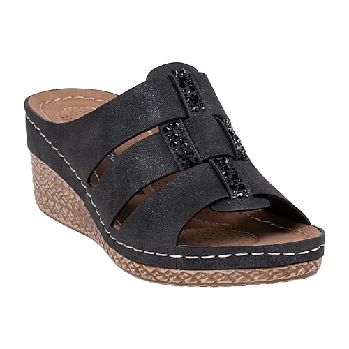 Click here for GC Shoes Womens Monte Embellished Wedge Sandals  9... prices