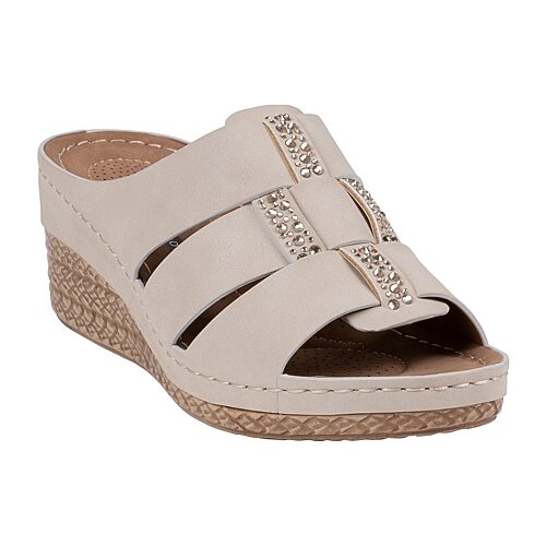 Click here for GC Shoes Womens Monte Embellished Wedge Sandals  9... prices