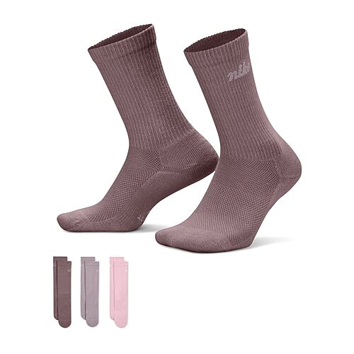 Click here for Nike Womens 3 Pair Crew Socks  Medium  Multiple Co... prices