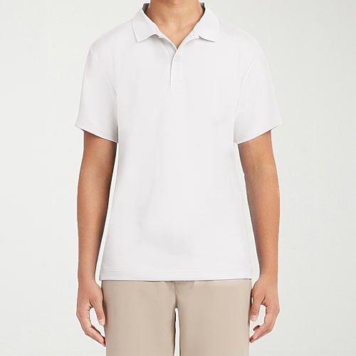 Click here for IZOD Performance Mens Regular Fit Short Sleeve Pol... prices
