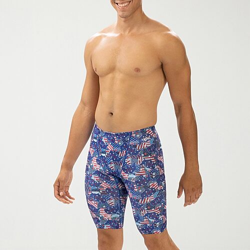 Click here for Dolfin Uglies Mens Print Jammer Unisex Adult Swim... prices