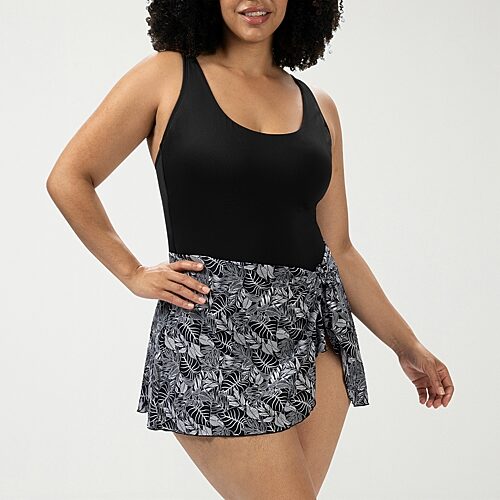 Click here for Womens Dolfin(R) Aquashape Botanical Scoop Neck On... prices