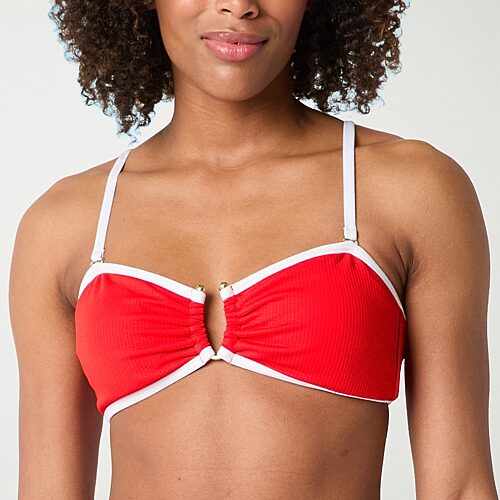 Click here for Mynah Womens Adjustable Straps Bandeau Bikini Swim... prices