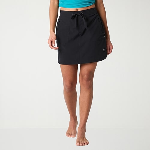 Click here for Free Country Womens Beach and Beyond Skort - Black prices