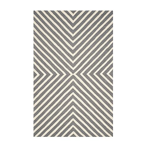 Click here for Safavieh Ralph Stripe Hand Tufted Wool Rug  One Si... prices