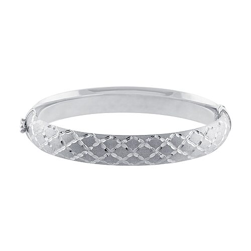 Click here for Womens Sterling Silver Bangle Bracelet  One Size prices