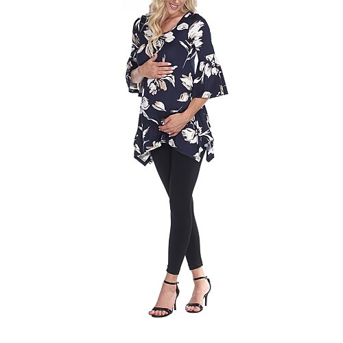 Click here for Womens White Mark Roche Tunic Maternity Top prices