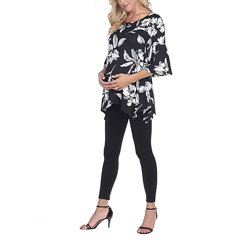 Click here for Womens White Mark Roche Tunic Maternity Top prices