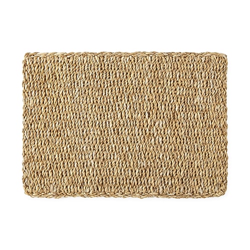 Click here for Linden Street Seagrass Placemat  One Size  White prices