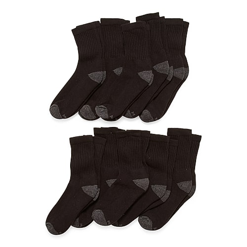 Click here for Xersion Little & Big Kid Boys 10 Pair Crew Socks... prices