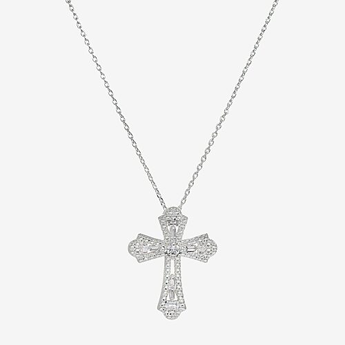 Click here for Sparkle Allure Womens Cubic Zirconia Pure Silver O... prices