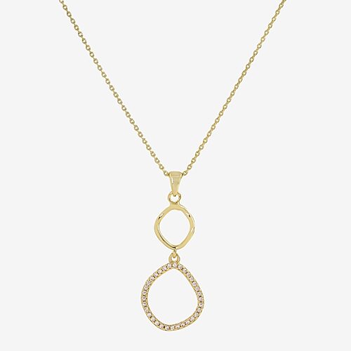 Click here for Sparkle Allure Womens Cubic Zirconia 14K Gold Over... prices