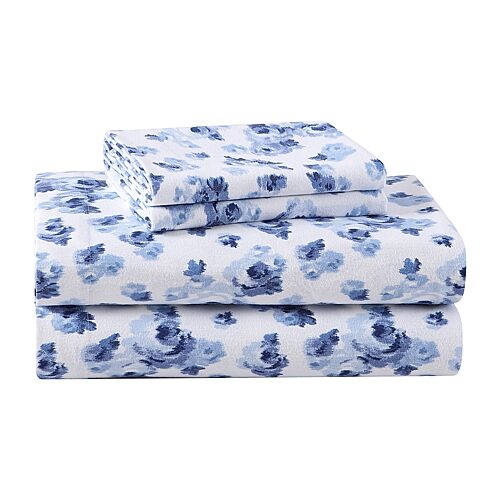 Click here for Laura Ashley(R) Emelisa Cotton Flannel Sheet Set prices